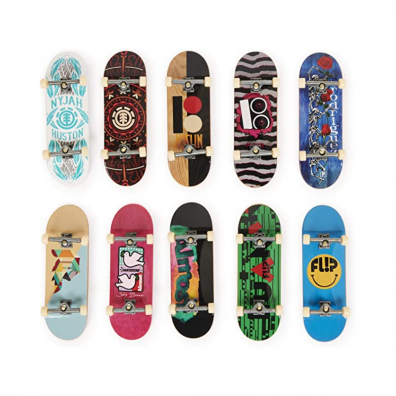 Pack Fingerboards Tech Deck Modelo DLX Pro 10 Pack